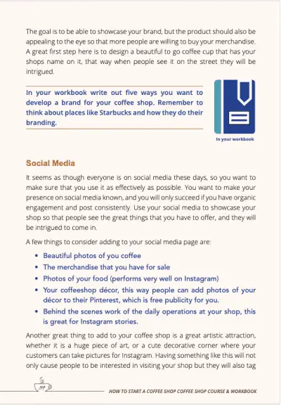 Sample Page - Start My Coffee Shop